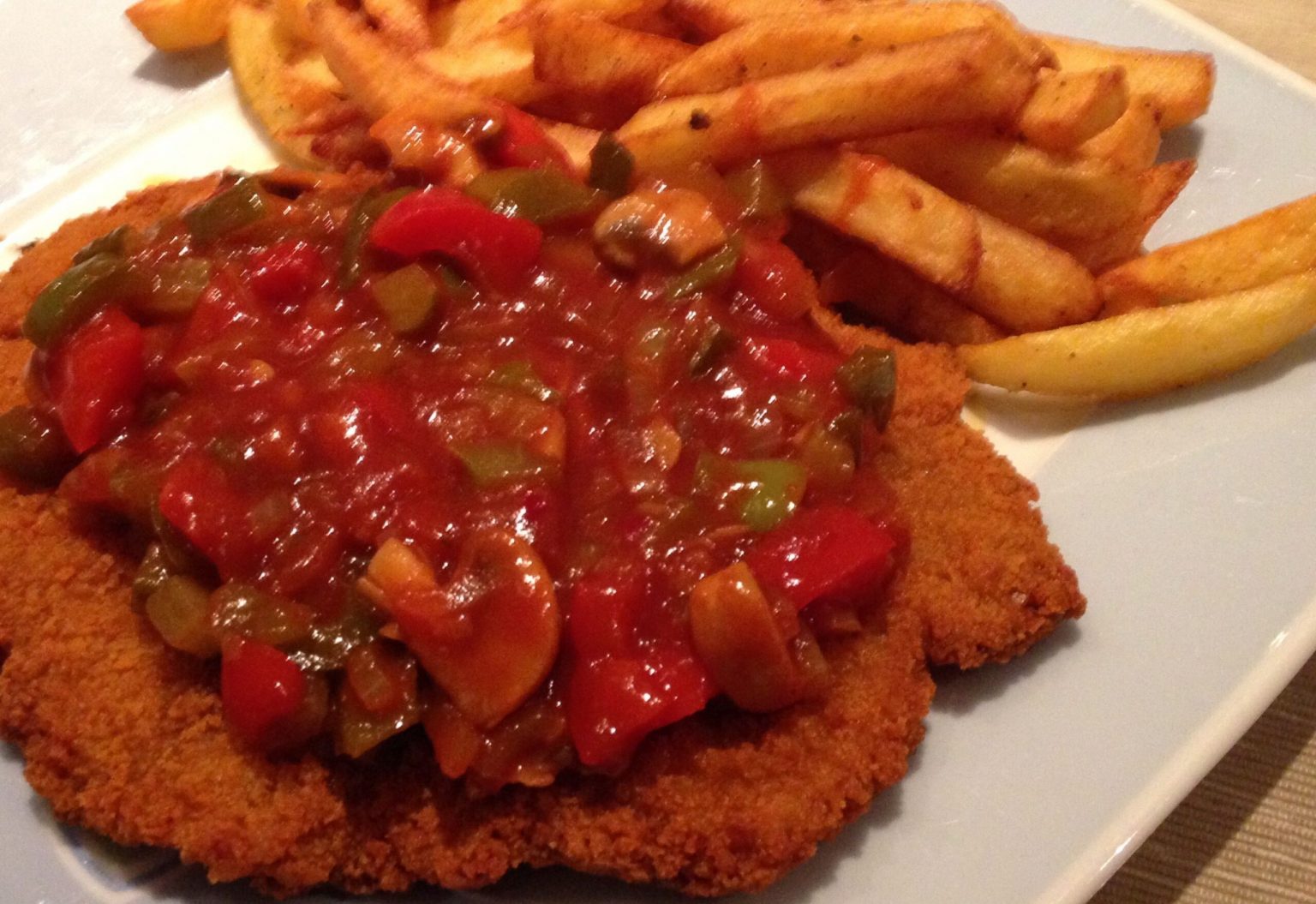 Zigeuner schnitzel – Cafetaria d’n Höegewaeg